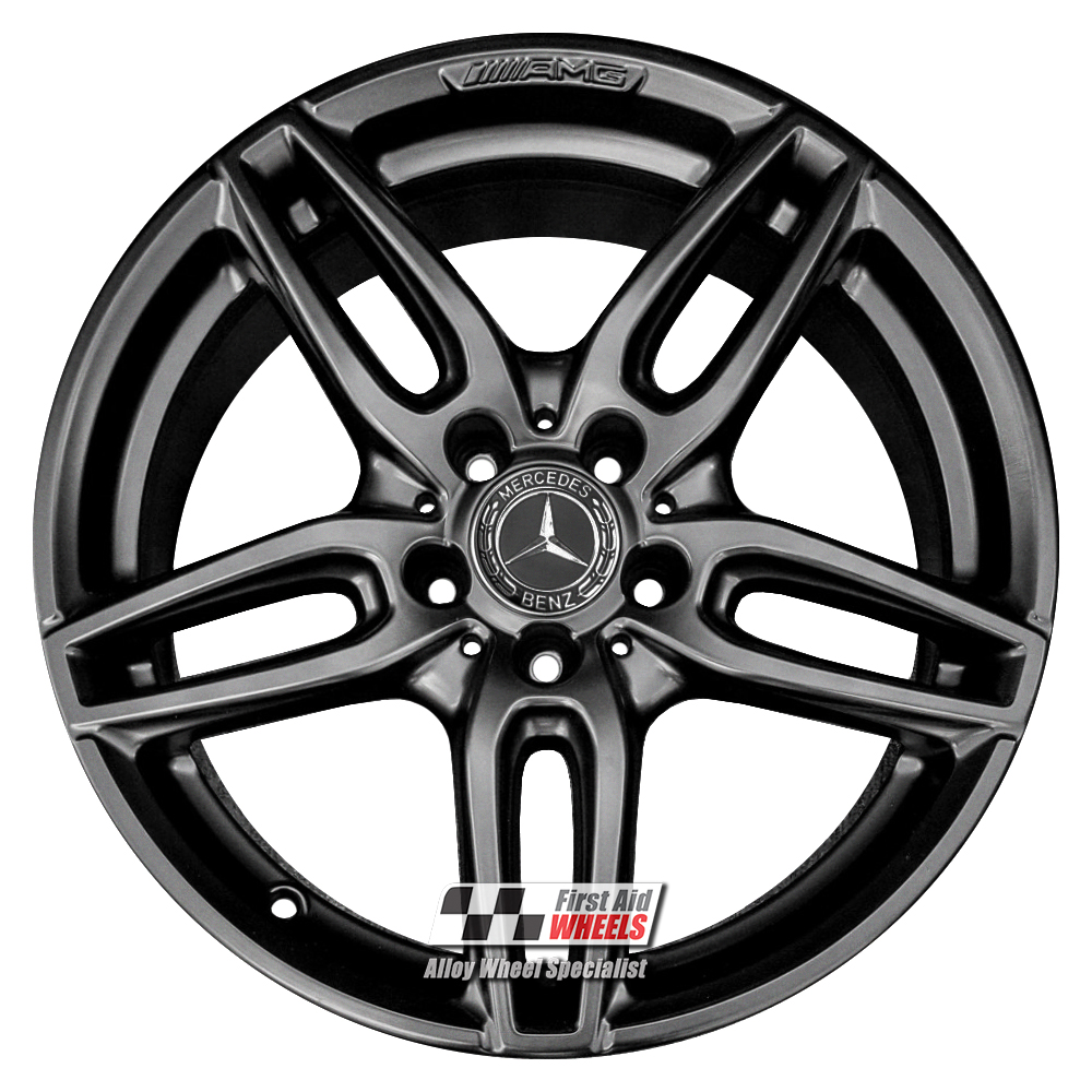 R438SB EXCHANGE SERVICE - MERCEDES A CLASS W176 B CLA 4x18" AMG SATIN ...