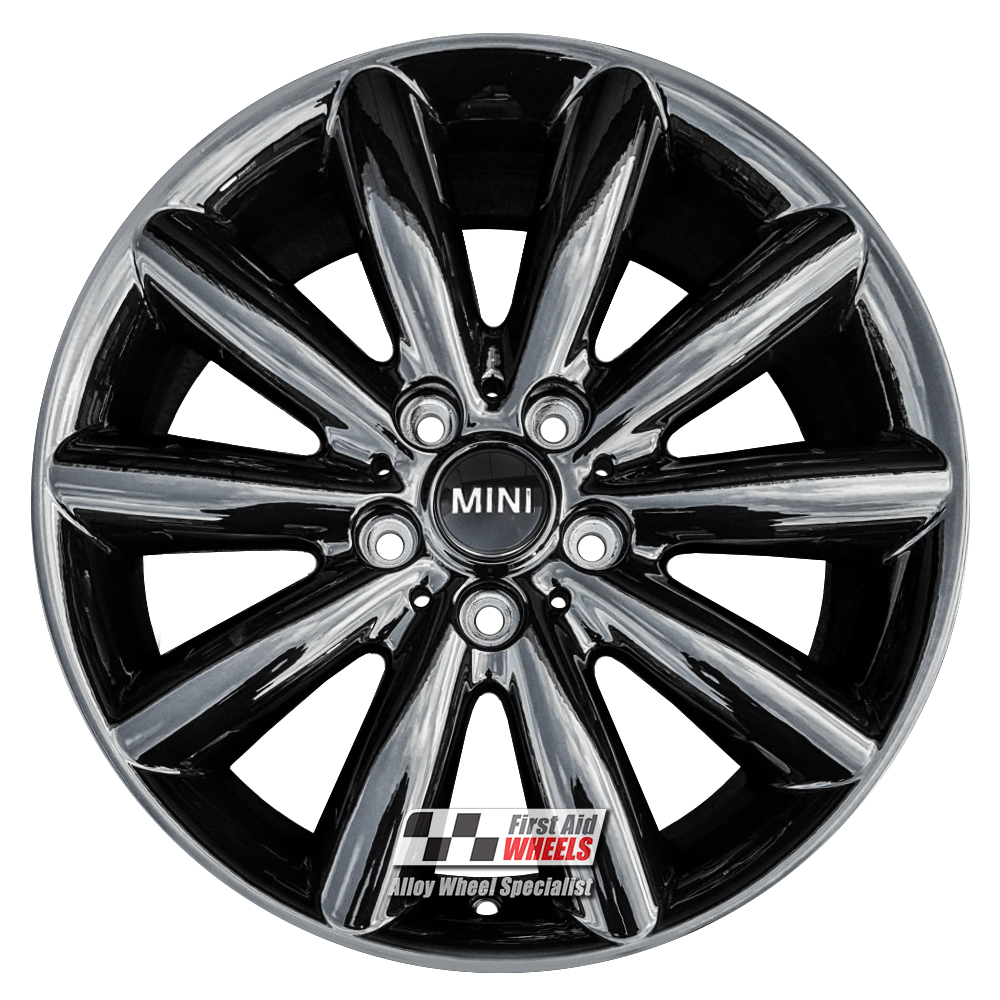 R519GB EXCHANGE SERVICE - MINI COOPER S 4x17" GENUINE 499 COSMOS GLOSS ...