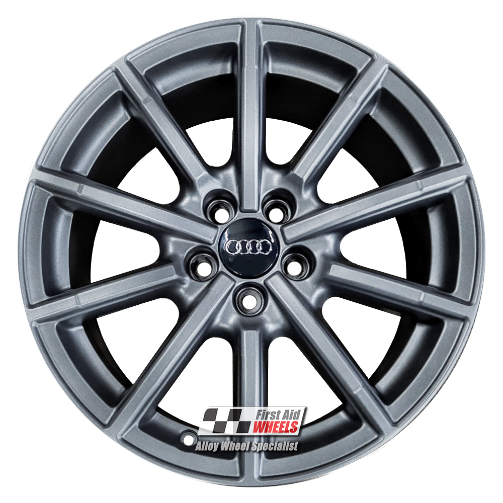 R523MA EXCHANGE SERVICE - AUDI A1 4x17" GENUINE 10 SPOKE MATT ...
