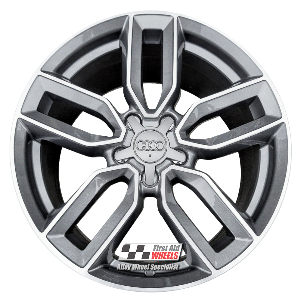 R602DCA EXCHANGE SERVICE - AUDI A3 S3 8V 4x18" GENUINE 5 V SPOKE ...