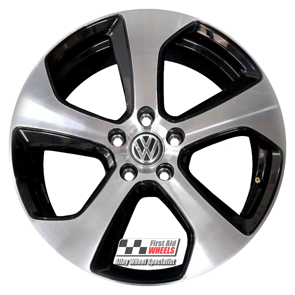 R147DCB EXCHANGE SERVICE - VW GOLF MK7 GTI 4x18" GENUINE AUSTIN GLOSS ...