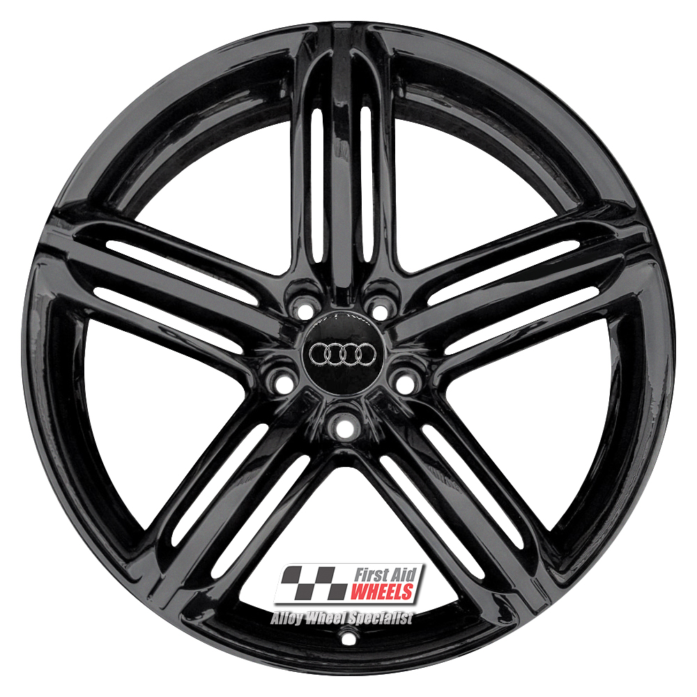 R172GB EXCHANGE SERVICE - AUDI A5 8T S5 4x19" GENUINE SEGMENT SPOKE ...