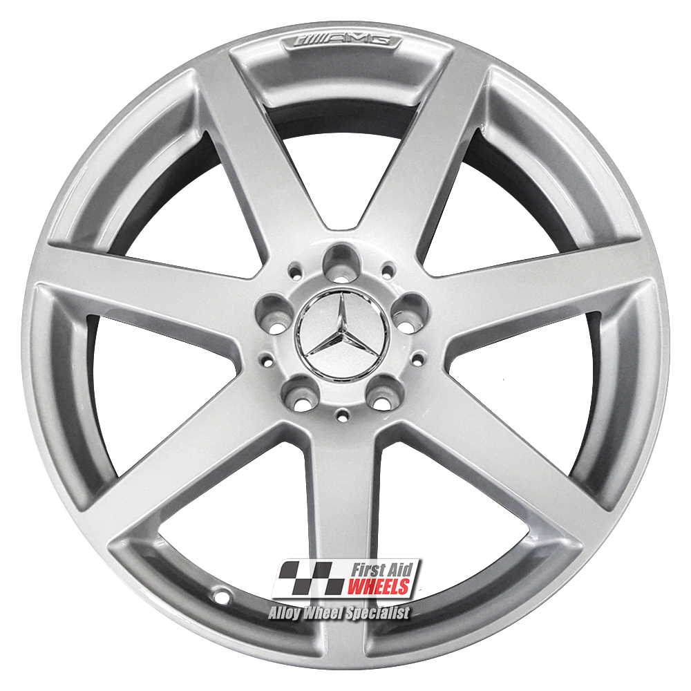 R244S EXCHANGE SERVICE - MERCEDES C CLASS 4x18" GENUINE AMG 7 SPOKE ...