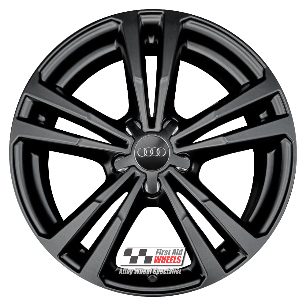 R245SB EXCHANGE SERVICE - AUDI A3 8V 4x18" GENUINE 5 V SPOKE SATIN ...