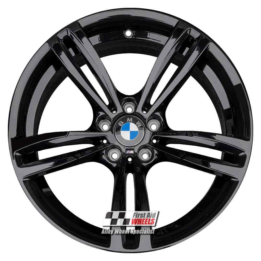 R348GB EXCHANGE SERVICE - BMW M2 M3 M4 4x19" GENUINE STYLE 437M GLOSS ...